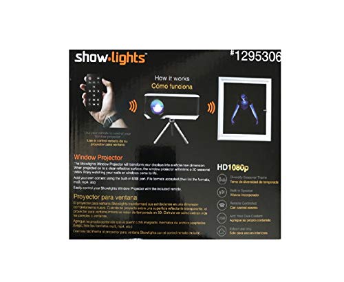 Show Lights Holiday Window Projector