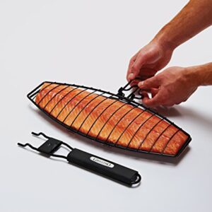 GrillPro 21015 Detachable Handle Fish Basket