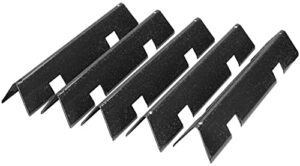 moasker 15-1/4″ 7636 grill flavorizer bars for weber spirit ii e-310 s-310 e-320 s-320, porcelain-enameled heat plates for weber spirit e/s-310, e/s-320 series model (with front control knobs), 67046