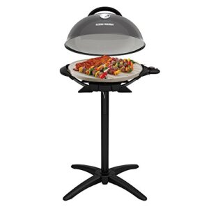 George Foreman GFO3320GM Indoor/Outdoor Gun Metal Electric Grill