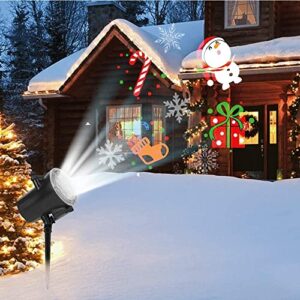 holiday projector lights,holiday decorative lights with 12pc hd slides patterns,waterproof ip65 outdoor&indoor for xmas halloween theme party decorations,kid room night light