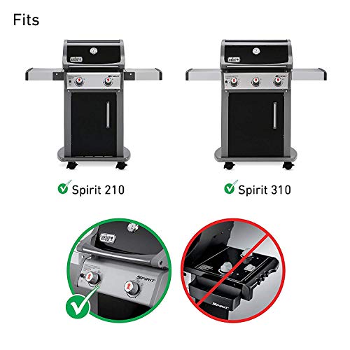 Grisun 7642 Grill Igniter for Weber Spirit 210 & Spirit 310 Gas Grill Models with Up Front Controls (Model Years 2013 and Newer)