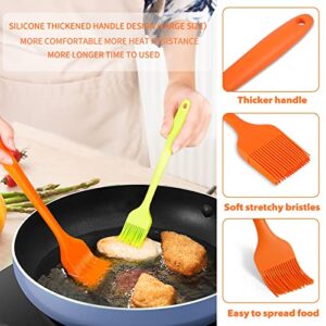 Fruit Food Brush Kitchen Cooking Basting Brush silicone Food Brush for BBQ Grilling Turkey Steak Fish Baking,Family Party Outdoor Cooking Tour Camping Picnic Food Baking Brush Easy to Clean