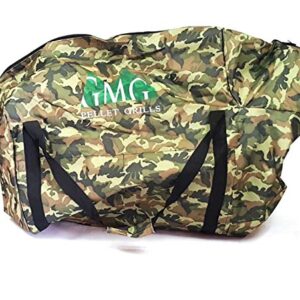 Green Mountain Grill Davy Crockett Cover & Camo Tote Combo GMG