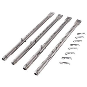 char-broil 1879403w06 stainless steel tru-infrared tube burner, 4-pack