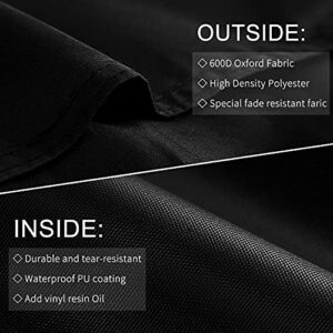 JIESUO Grill Cover for Pit Boss Rancher XL, Austin XL,1000S/1100 Pro Wood Pellet Grill, Heavy Duty Waterproof Pit Boss 1000/1100 Series Smoker Grill Cover