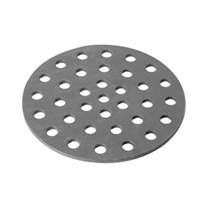 bbqguys signature cast iron charcoal fire grate for kamado grills – fits big green egg large & kamado joe classic – bbq-kcf-10