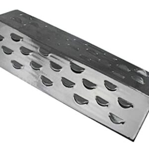 Htanch PN6411 (1-pack) 19-9/16" Porcelain Steel Heat Plate for Aussie 7710.8.641, 7710S8.641 Gas Grill Models