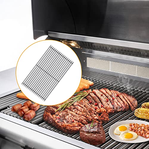 KEESHA 7528 Stainless Steel Grill Grates Cooking Grate for Weber Genesis E310 E320 E330 S310 S320 S330 EP310 EP320 EP330 Grills 19.5 x 12.9 inches - 2 Pack