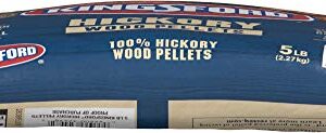 Kingsford 100% Hickory Wood Pellets, BBQ Pellets for Grilling – 5 Pounds (Package May Vary)