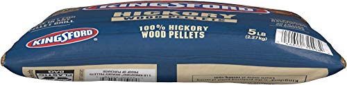 Kingsford 100% Hickory Wood Pellets, BBQ Pellets for Grilling – 5 Pounds (Package May Vary)