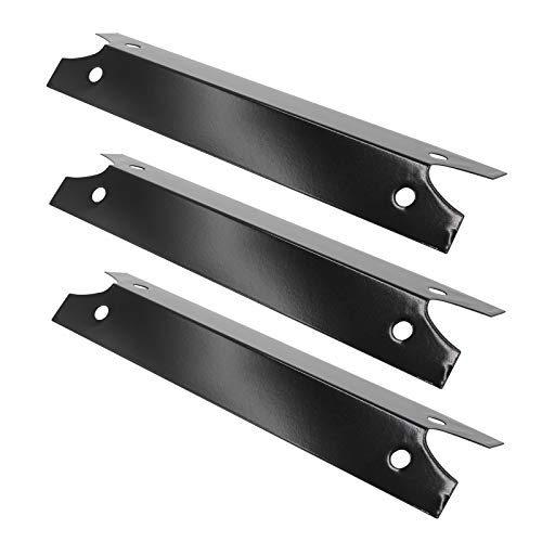 Hongso PPG311 (3-Pack) BBQ Gas Grill Heat Plate, Heat Shield, Heat Tent, Burner Cover, Vaporizor Bar, and Flavorizer Bar Replacement for Brinkmann, Charmglow Models Grills, 600-7100-0, BMHP1