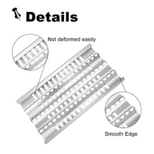 Clivimi 18” Grill Heat Plates Shield Grill Burners Radiant Tray for DCS Grills 27DBQR, DCS 36 BGB36-BQARL, DCS 48 BGB48-BQARL, DCS 30 BGB30-BQR-L, Dynamic Cooking Systems Gas Grill Replacement Parts