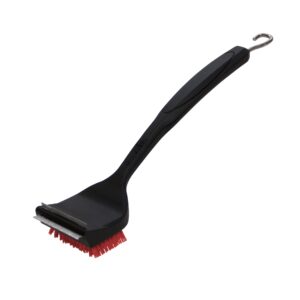 Char-Broil 8666894 SAFER Replaceable Head Nylon Bristle Grill Brush with Cool Clean Technology, One Size