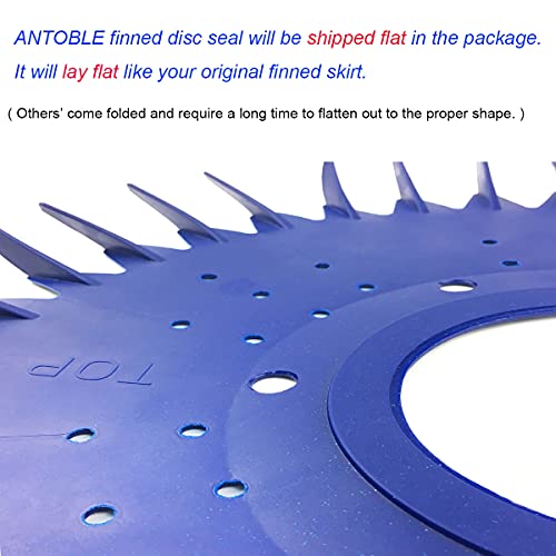 ANTOBLE Finned Disc Seal Skirt for Zodiac Baracuda G2 G3 G4 Pool Cleaner W70329 W83277 W70464