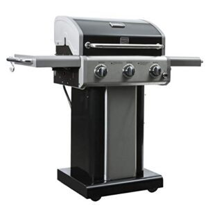 Kenmore 3 Burner Outdoor Patio Gas BBQ Propane Grill in, Black