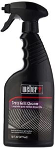 weber grill grate cleaner, black