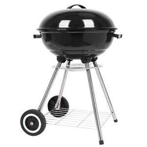 vingli 18 inch charcoal grill original kettle apple charcoal grilling stove large oven for outdoor courtyard picnic roast meat home bbq