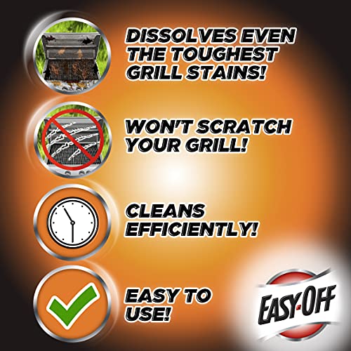 Easy Off 6233887981 14.5 oz Aerosol Can Easy-Off BBQ Grill Cleaner