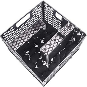 Minion Method for Oklahoma Joe Charcoal Firebox Basket, Maze Bars for Most Charcoal Ash Basket, Stainless Steel, 8 x 5.5 x 7.5 inches