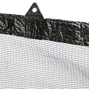 swimline 21 foot round above ground swimming pool leaf net top cover | co921