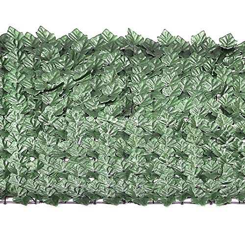 GUANGLU Artificial Leaf Screening, Ivy Leaf Screening, Artificial Hedge Fence and Faux Ivy Vine Leaf Decoration for Outdoor Decor, Garden