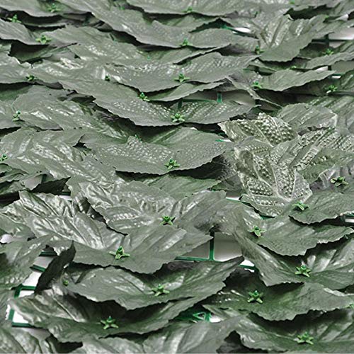 GUANGLU Artificial Leaf Screening, Ivy Leaf Screening, Artificial Hedge Fence and Faux Ivy Vine Leaf Decoration for Outdoor Decor, Garden