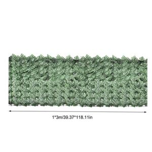 GUANGLU Artificial Leaf Screening, Ivy Leaf Screening, Artificial Hedge Fence and Faux Ivy Vine Leaf Decoration for Outdoor Decor, Garden