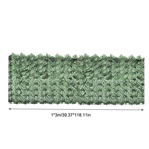 GUANGLU Artificial Leaf Screening, Ivy Leaf Screening, Artificial Hedge Fence and Faux Ivy Vine Leaf Decoration for Outdoor Decor, Garden