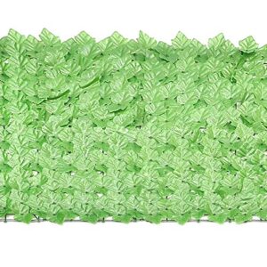 guanglu artificial leaf screening, ivy leaf screening, artificial hedge fence and faux ivy vine leaf decoration for outdoor decor, garden