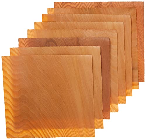 TrueFire Gourmet TFWraps8-8 Cedar Wraps, 7.25 x 8 Inch, 8 Count (Pack of 1)