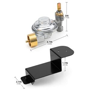 Stanbroil Gas Grill Valve Regulator for Weber Q100 and Q120 Series - Replacement Parts for Weber 80477