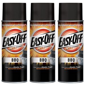 easy-off bbq grill cleaner, degreaser 14.5 oz can (pack of 3)