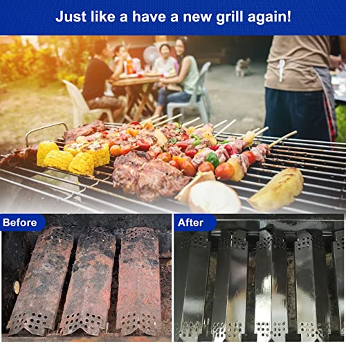 Aibabcue Grill Replacement Parts for Nexgrill 720-0888N, 720-0888, 720-0830H, Members Mark 720-0882D Gas Grill Model, Heat Shield Plate, Stainless Grill Burner, Igniter for Nexgrill 720-0888