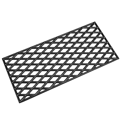 Uniflasy Cast Iron Cooking Grates for Dyna glo DGH450CRP DGH450CRP-D 4 Burner, DGH485CRP DGH474CRP 5 Burner Cooking Grid Replacement Part Kit