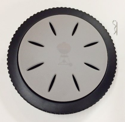 Weber 60047 one 6" Wheel for 6557 Q Cart