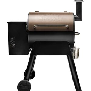 Traeger Grills Pro Series 22 Electric Wood Pellet Grill and Smoker, Bronze, Extra large