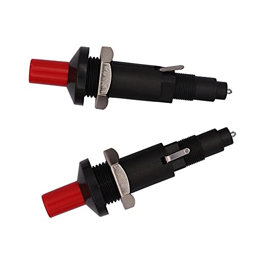 METER STAR Gas Heater 2 Outlet Piezo Igniter Spark Plug Push Button Ceramic Igniter Pack of 5 PCS