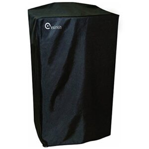 esinkin 30-inch electric smoker cover for masterbuilt electric smoker , dust uv durable waterproof and conveninet , black