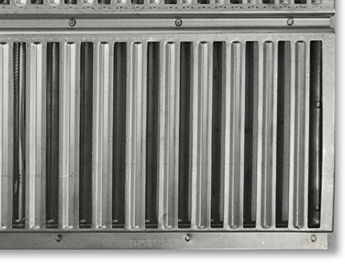 Music City Metals 99511 Stainless Steel Heat Plate Replacement for Select Ducane Gas Grill Models