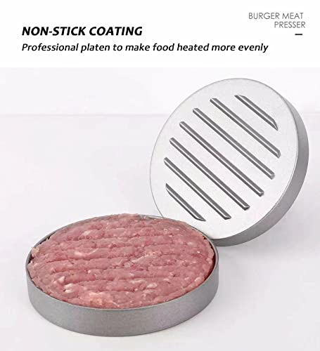 Burger Press 100 Patty Papers Set-Non-Stick Hamburger Press Patty Maker Mold for BBQ Barbecue Kitchen Grilling BPA Free