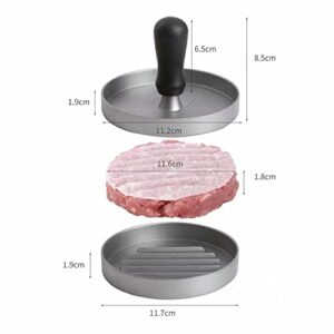 Burger Press 100 Patty Papers Set-Non-Stick Hamburger Press Patty Maker Mold for BBQ Barbecue Kitchen Grilling BPA Free