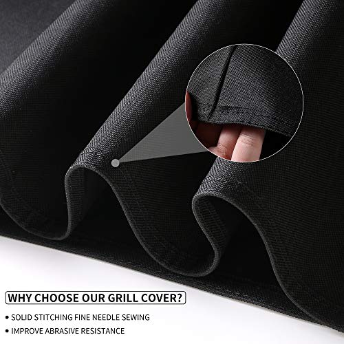 SUPJOYES Grill Cover for Traeger 22 & Pro 575 Series Grills, Heavy Duty Waterproof Wood Pellet Grill Cover, Special Zipper Design