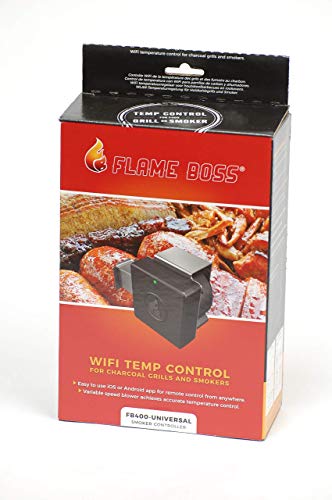 Flame Boss 400-WiFi Smoker Controller (Steel Smoker Kit)