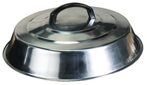 blackstone griddle accessories – 12 inch round basting cover – stainless steel – cheese melting dome and steaming cover – best for use in flat top grill cooking indoor or outdoor