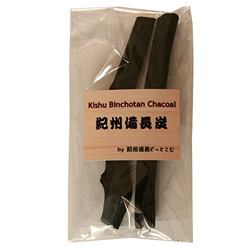 Kishu Binchotan Japanese Premium Charcoal Refill Water Filter Long From Kii Mountains Japan, Black