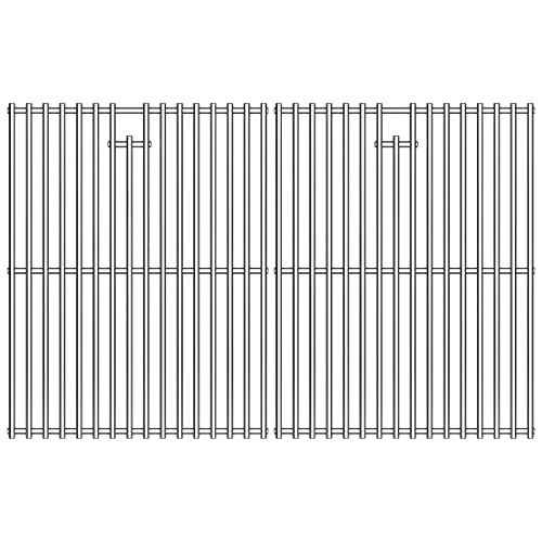 Hisencn 17 Inch Cooking Grates for Home Depot Nexgrill 720-0830H, 720-0830D, 720-0783E, 720-0783C, 5 burner 720-0888, Stainless Steel Cooking Grids Replacement parts for Nexgrill 4&5-Burner Gas Grill