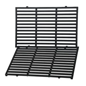 17.5 inch grill grates replacement for weber 7638 weber spirit grill parts i & ii 300 series spirit e/s 310 e/s 320 e/s 330 sp-320, spirit 700 genesis 1000-3500 genesis gold silver platinum b/c