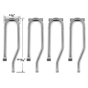 Repair Kit For 720-0337, 720-0586A, 720-0586A Gas Grill Includes 4 Stainless Heat Plates and 4 Stainless Steel Burners and Stainless Steel Grates