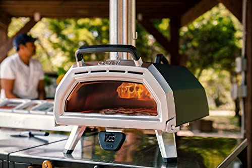 Ooni Karu 16 Multi-Fuel Outdoor Pizza Oven + Ooni Karu 16 Propane Gas Burner – Outdoor Pizza Oven for Authentic Stone Baked Pizzas